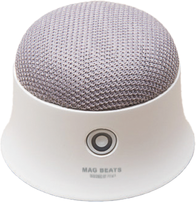 Mag Beats Mini Magsafe Speaker | White - PAWA